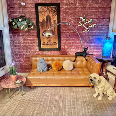 Clownfish Luminous Tiny Dollhouse Fishtank Resin Jar With LED Light ...