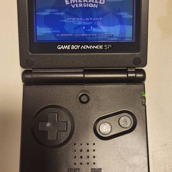 GBA SP Console Refurbished Gameboy Advance Zelda Gold Triforce Brighter ...
