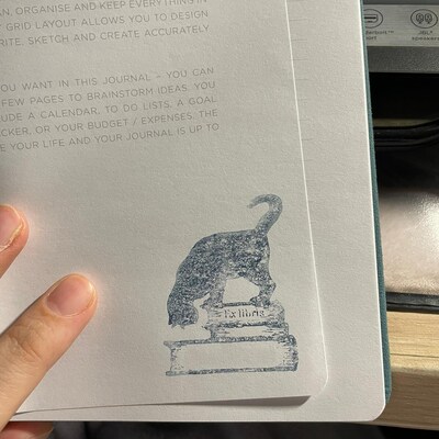 The Great Wave off Kanagawa Book Stamp, Ex Libris Stamp, Mount Fuji ...