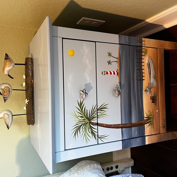 Santa Key Ornament, Painted Santa Key, Christmas Ornament, Handmade ...