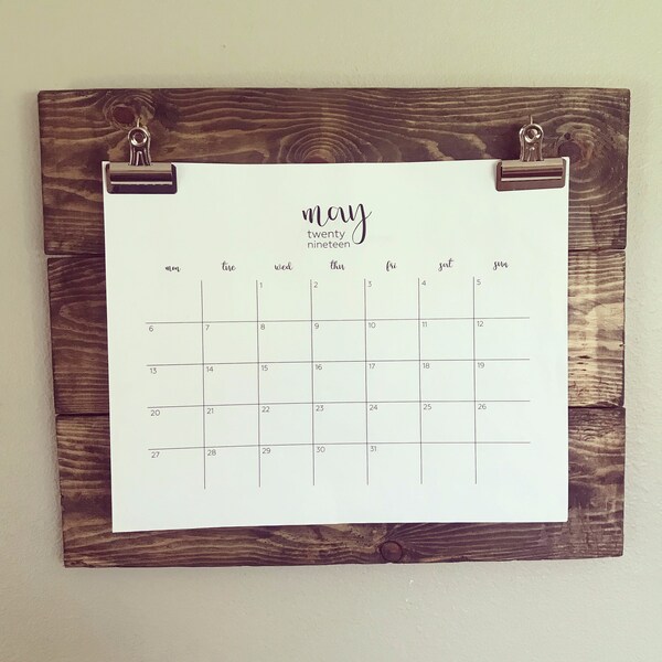 Printable Yearly Planner, Printable Year at A Glance Planner ...