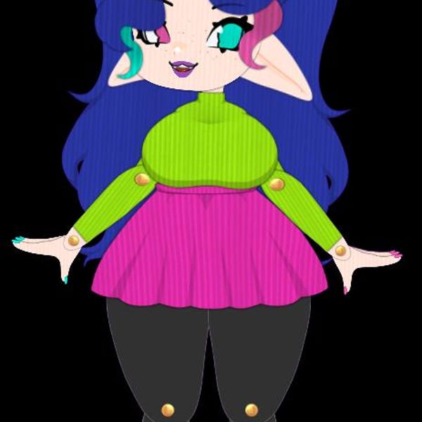 Customizable Vtuber Model- Premade Model - Etsy
