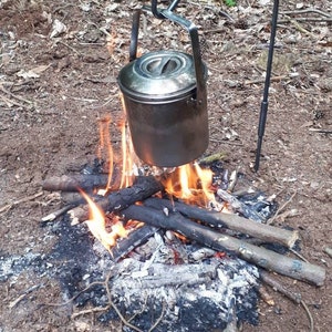 The Original Grill Mini Fire Anchor. Swing Arm. Outdoor Cooking ...