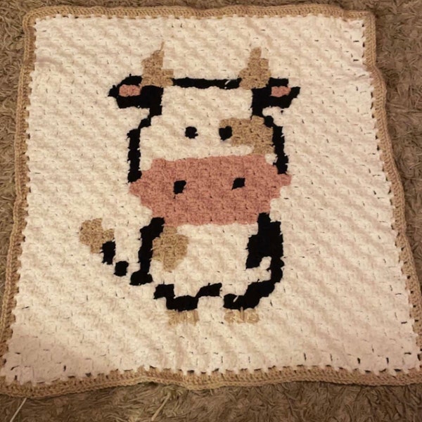 Outer Space C2C Crochet Blanket - Crochet Pattern Only - Digital ...