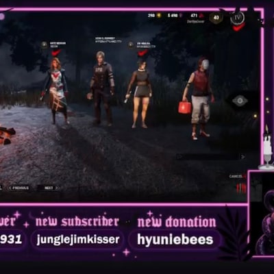 ANIMATED Twitch Stream Package / Neon Gothic Theme / Esoteric / Magic ...