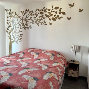 Wooden Triangle Wall Art Large Wood Tiles Home Decor - Etsy