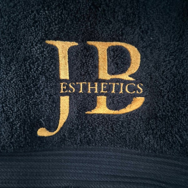 Personalised Towel With Business Logo, Name Embroidery, Custom Logo ...