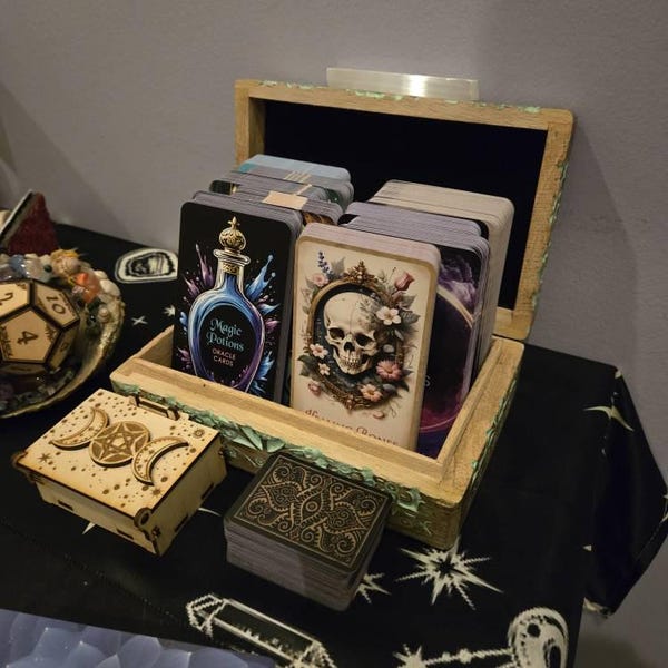 CUSTOM PREORDER: Guiding Insights Angel Oracle Deck With Celestial ...