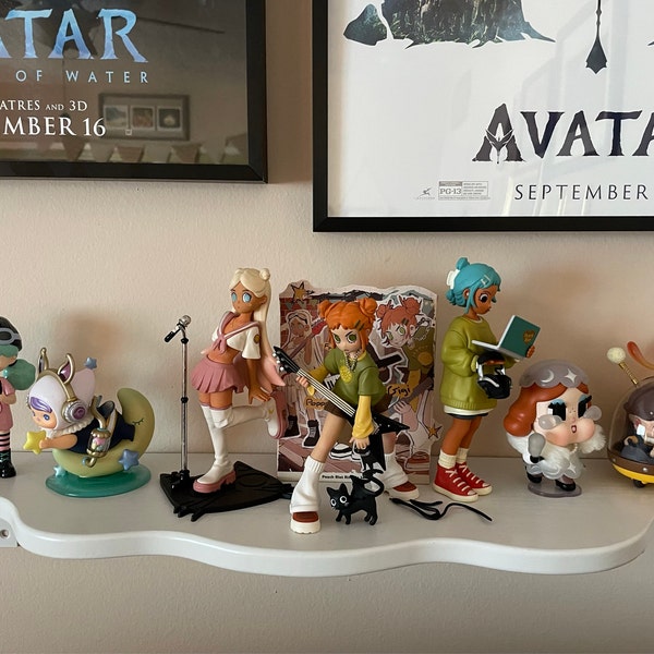 Wavy Shelf | Boho Shelf | Squiggle Shelf | Pastel Shelves | Funky Decor ...