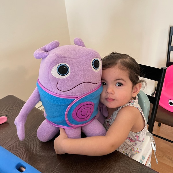 Boov Oh Soft Toy From the Cartoon Home - Etsy