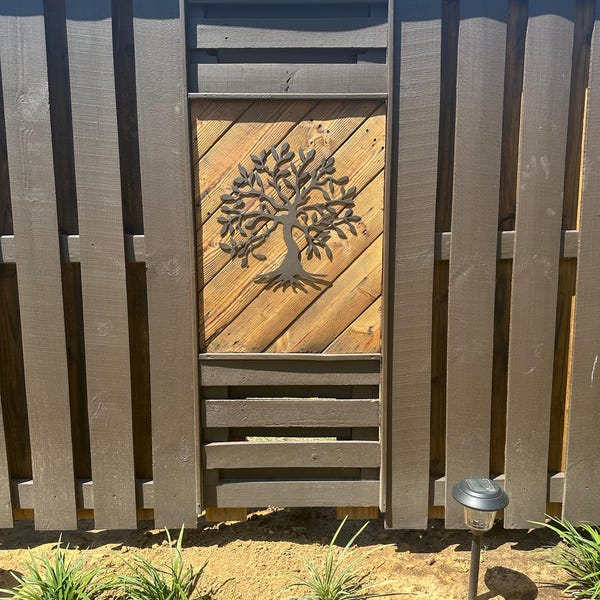 Olive Tree of Life Metal Wall Hanging | Olive Tree Sign | Family Tree ...