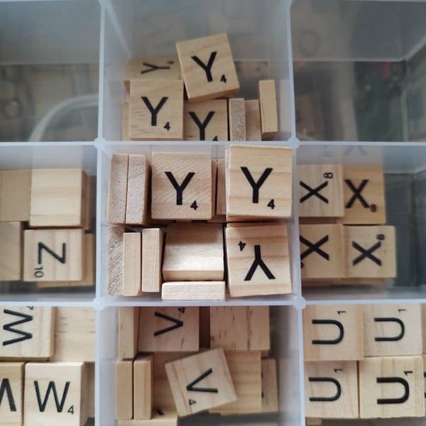 Wooden Scrabble Tiles Letter J for Scrapbooking Handcraft Arts & Crafts ...