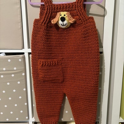Crochet Pattern Baby Overalls Newborn to 24 Months - Etsy