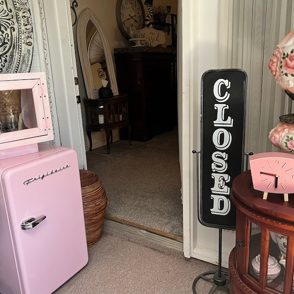 Pair of Very Old Shabby Chic Pink Chippy Painted Farmhouse Cupboard or ...