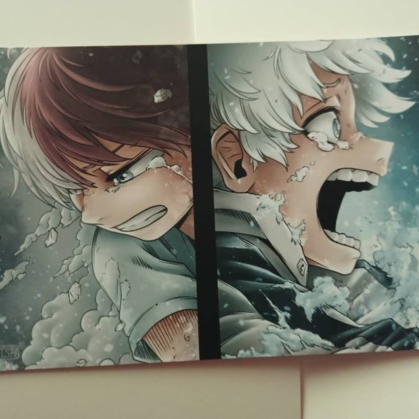 Kurogiri Shirakumo Coming Undone Print - Etsy