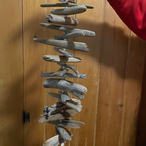 Plant Terrarium 25 Inch Valhalla Ladder/ Cream Wood Beads / V-0130 ...