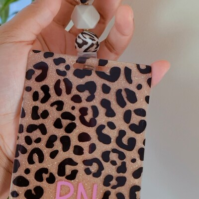Cheetah Badge Buddy Badge Buddy Leopard Badge Buddy Gold - Etsy
