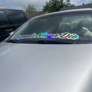 Blessed Windshield Decal Car Sticker Banner JDM Vinyl Graphics - Etsy