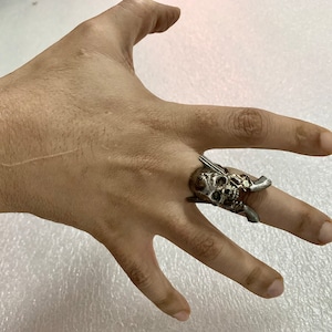 Viking Norse Bind-rune STRENGTH Symbol Adjustable Ring 925 - Etsy