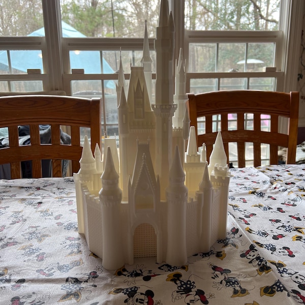 Magic Castle STL File NOW INCLUDES Split up Model for Larger Sizes - Etsy