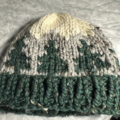 The Mountaineer Toque Crochet Pattern, Fair Isle Crochet Hat, Super ...