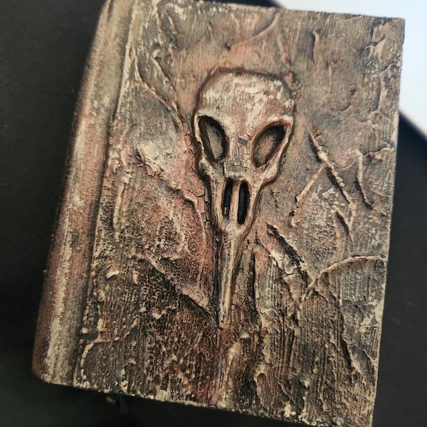 Goth Journal, Horror Mini 3x4 Journal, Hardcover Book With Skull, Book ...