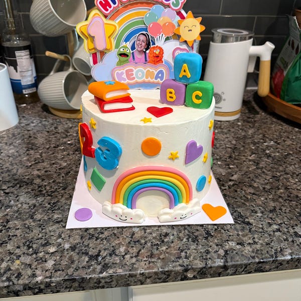 Ms Rachel Cake Topper/ms Rachel Inspired Cake Topper/ Custom Cake ...