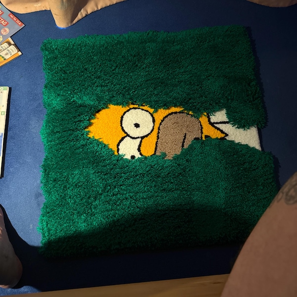 Keyboard Cartoon 3D Rug, Tufted Keyboard Rug, Custom Keyboard Rug, Gift ...