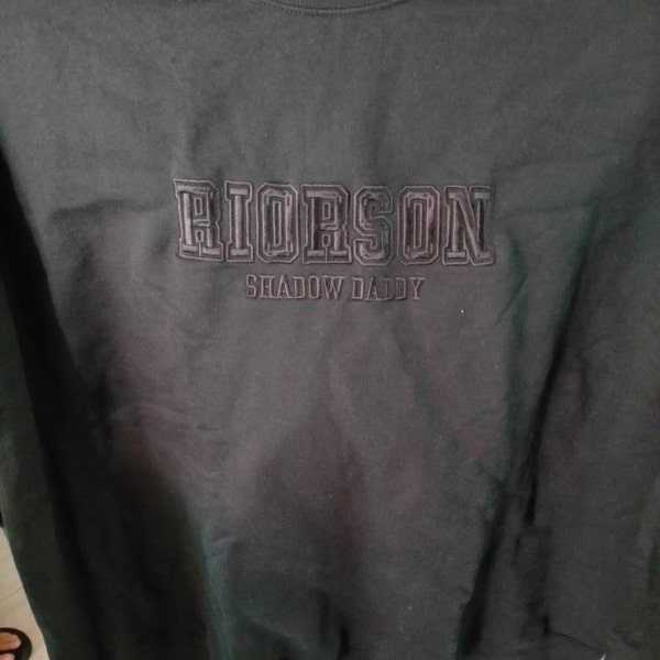 Xaden Riorson Shadow Daddy Embroidered Sweatshirt, Fourth Wing Reading ...