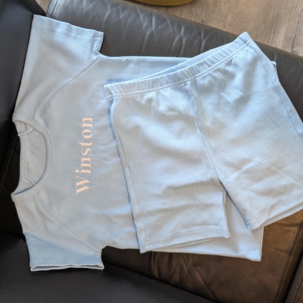 Family Matching Personalised Pjs | Mama and Mini | Kids 2 Piece Set ...