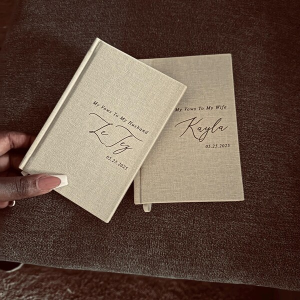 Slip-in Linen Photo Album Binder W/ 20 Sheets (design 5) - Wedding ...