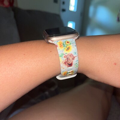 Highland Cow Watch Band for Apple Samsung 4western Boho Iwatch - Etsy