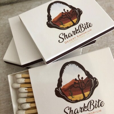 Restaurant LOGO Matchboxes / Business Matches / Custom Matchbooks ...