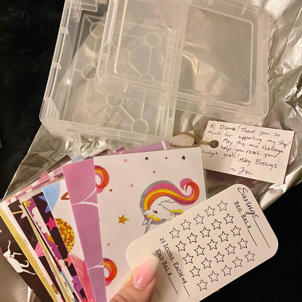 Printable Axolotl Savings Challenge Cash Envelope for A6 Binder PDF - Etsy