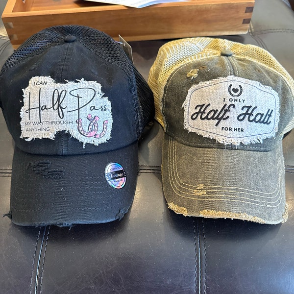 Distressed Logo Hat, Custom Distressed Raggy Patch Hat With Your Logo ...