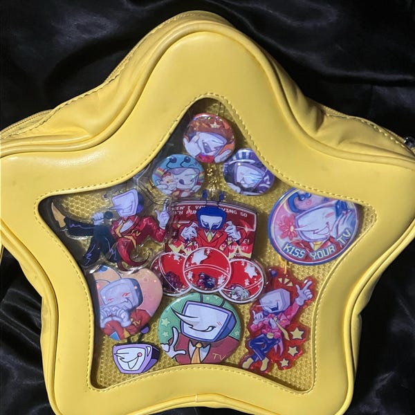 Deltarune 3in Tenna Shaker Keychain (feat. the Fun Gang) - Etsy