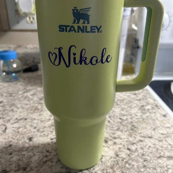 Personalized Stanley Cup Decals. Stickers for Stanley Cup, Yetis ...