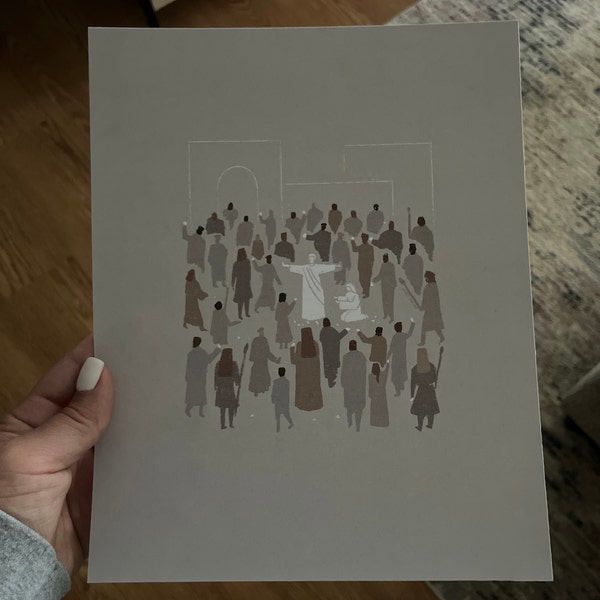 Cast the First Stone DIGITAL DOWNLOAD, Jesus Saves a Sinful Woman Bible ...