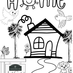Easter, Open House Kids Activity Coloring Book Additional Pages, Real ...