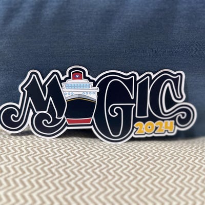 Our 1st Disney Cruise Ship Name Tag Family Magnet Personalized Disney ...