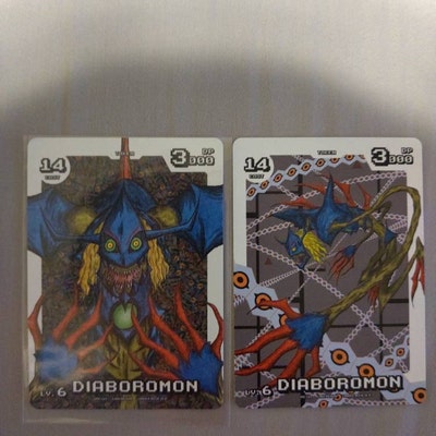 Diaboromon Token Custom Double-sided Artwork - Etsy