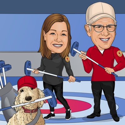 Custom Cartoon Portrait From Your Photo / Personalized Cartoon - Etsy