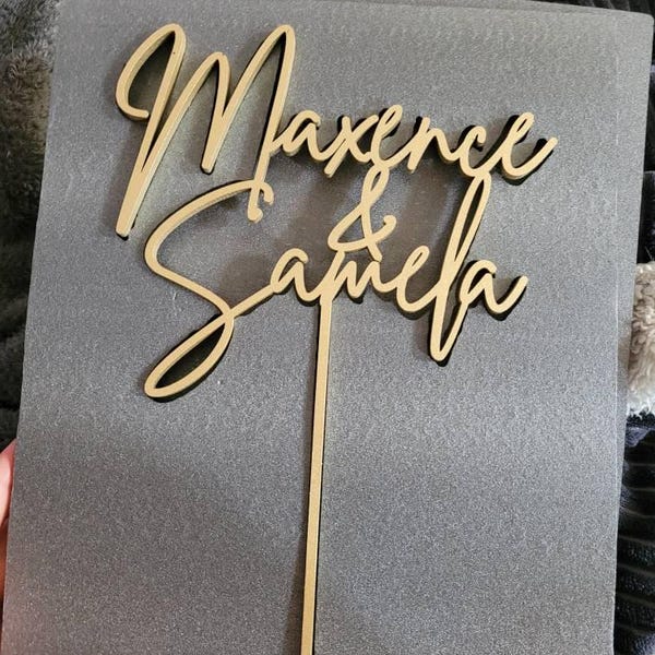 30th Birthday Cake Topper With Name, Happy 30th Birthday Custom Name ...