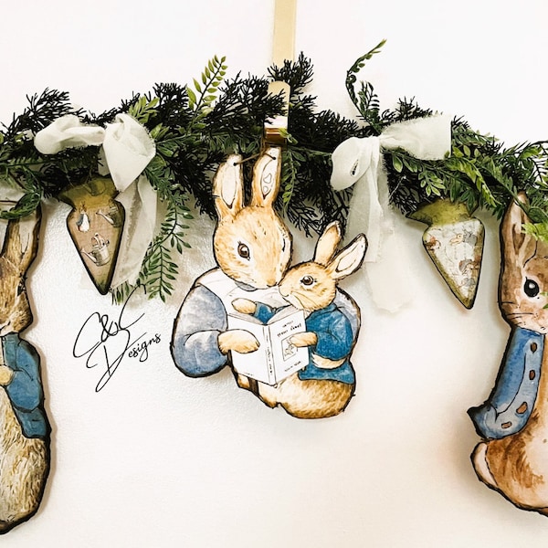 Digital Collage Sheet Peter Rabbit Beatrix Potter, Instant Download ...