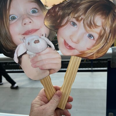 Missing Wedding Guest Printable Face on a Stick Ready to Print DIY Face ...