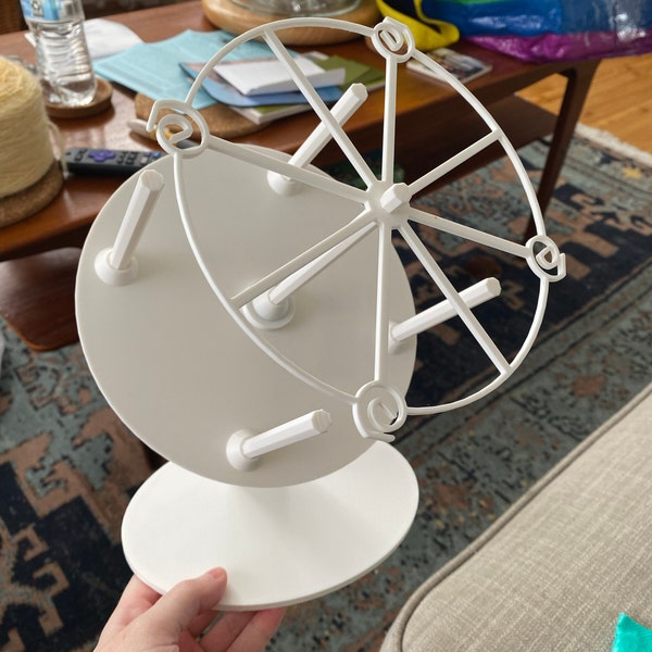 The Colorwork Wheel V2.0 by Maeli Designs - 3D Printed Yarn Untwisting ...