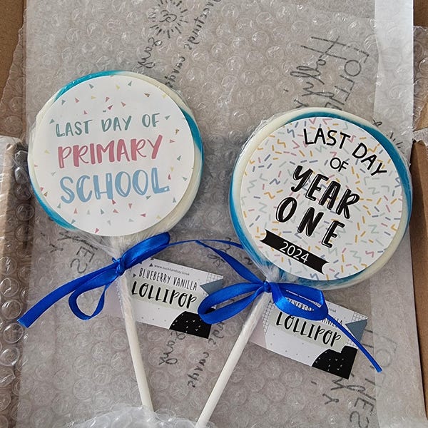 End of School Year Gifts for Children | Giant Lollipop Sweet Treat ...