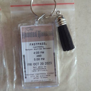 Hamilton Broadway Musical Ticket Keychain - Etsy