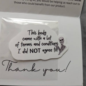 Pots Medical Card Package, Pots Syndrome, Pots Awareness Wallet Insert ...