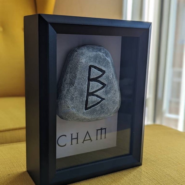 Magic Rune, Inspired Prop, Shadowbox Display Frame, Gamer Decor - Etsy